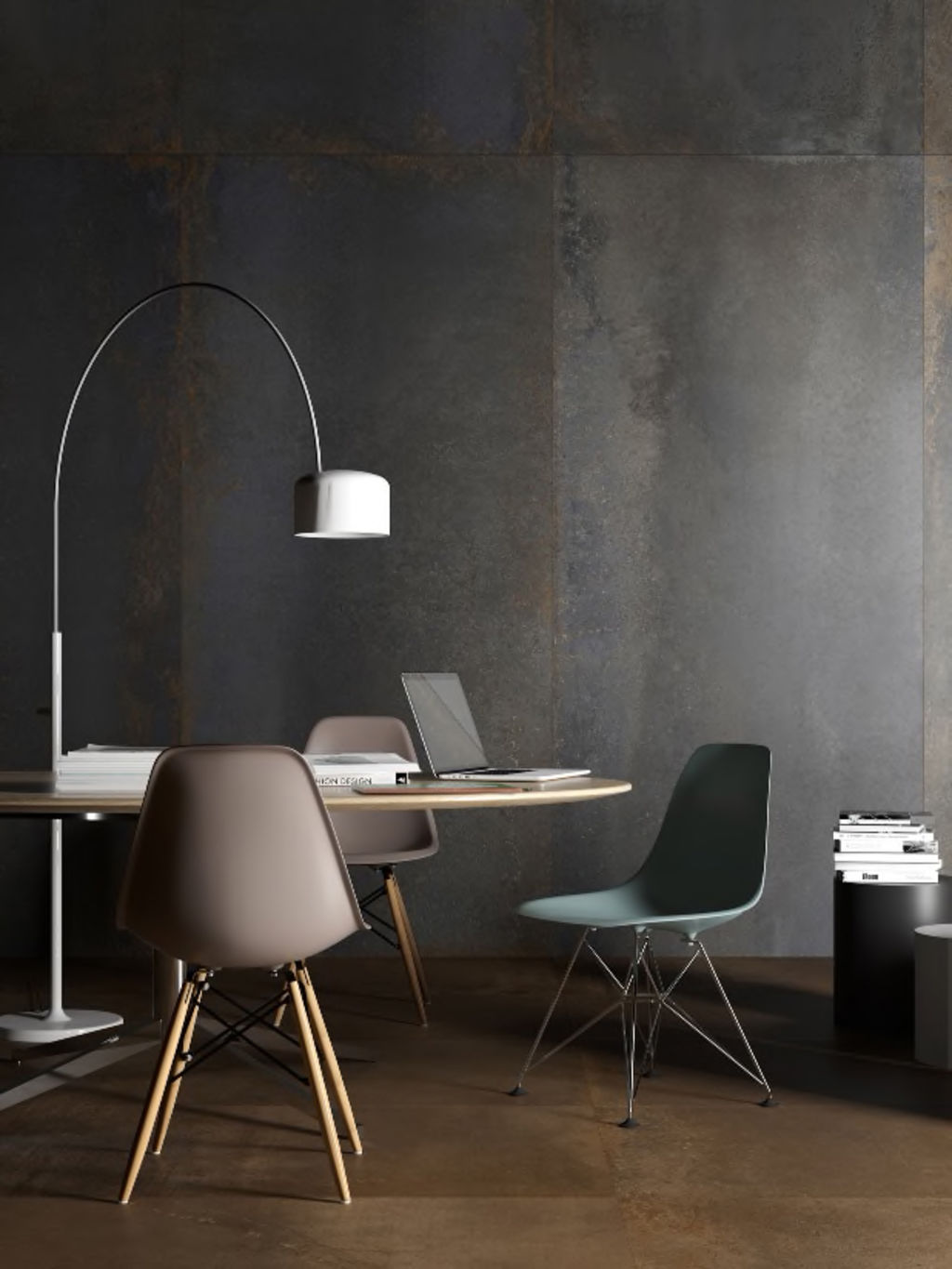 The two contrasting tile trends are set to dominate this year